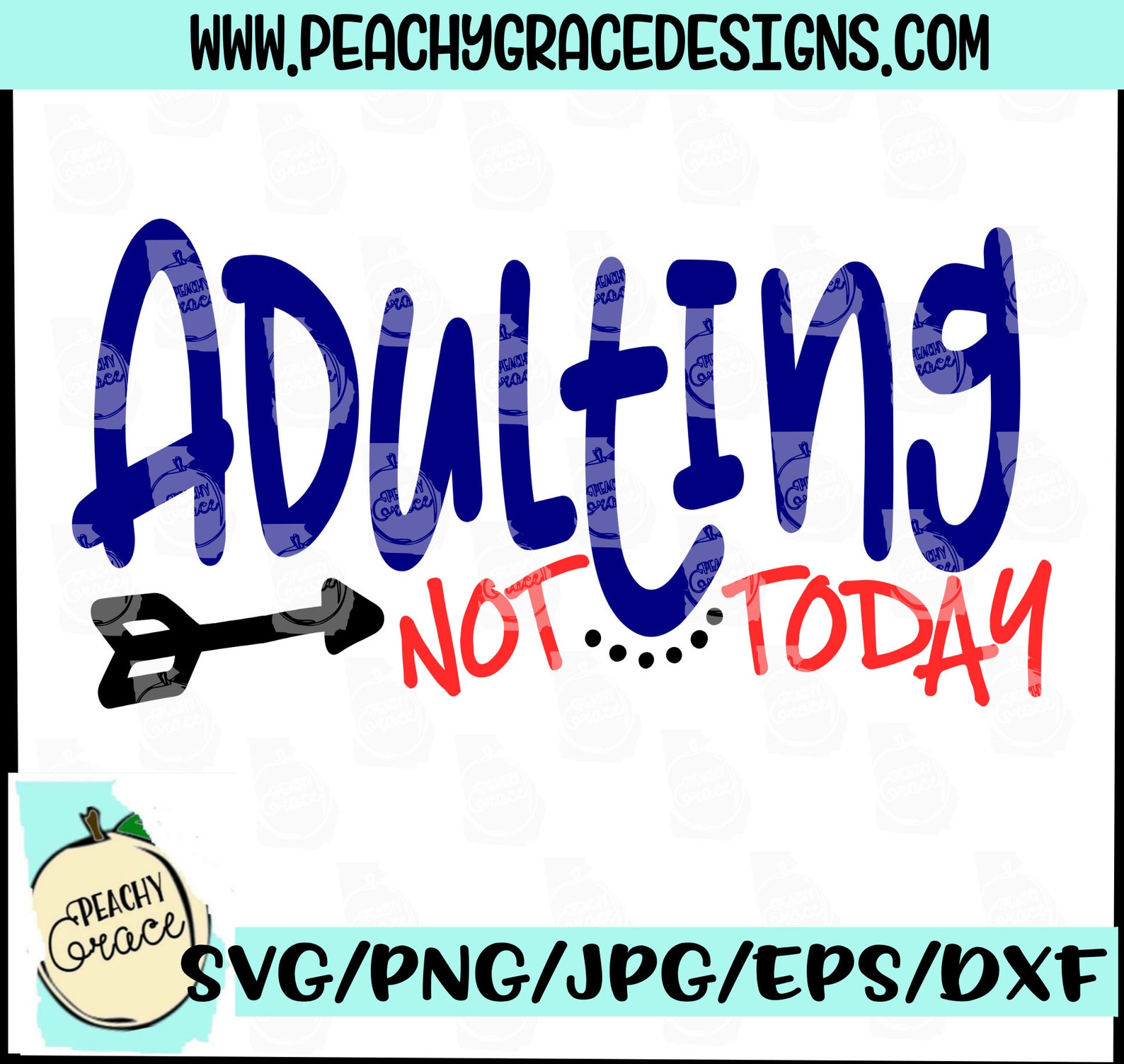 Adulting Not Today SVG, Adulting SVG, Sassy SVG, Adulting Not Today ...