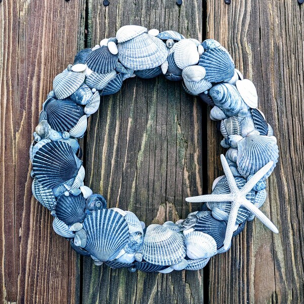 Seashell Wreath - Etsy