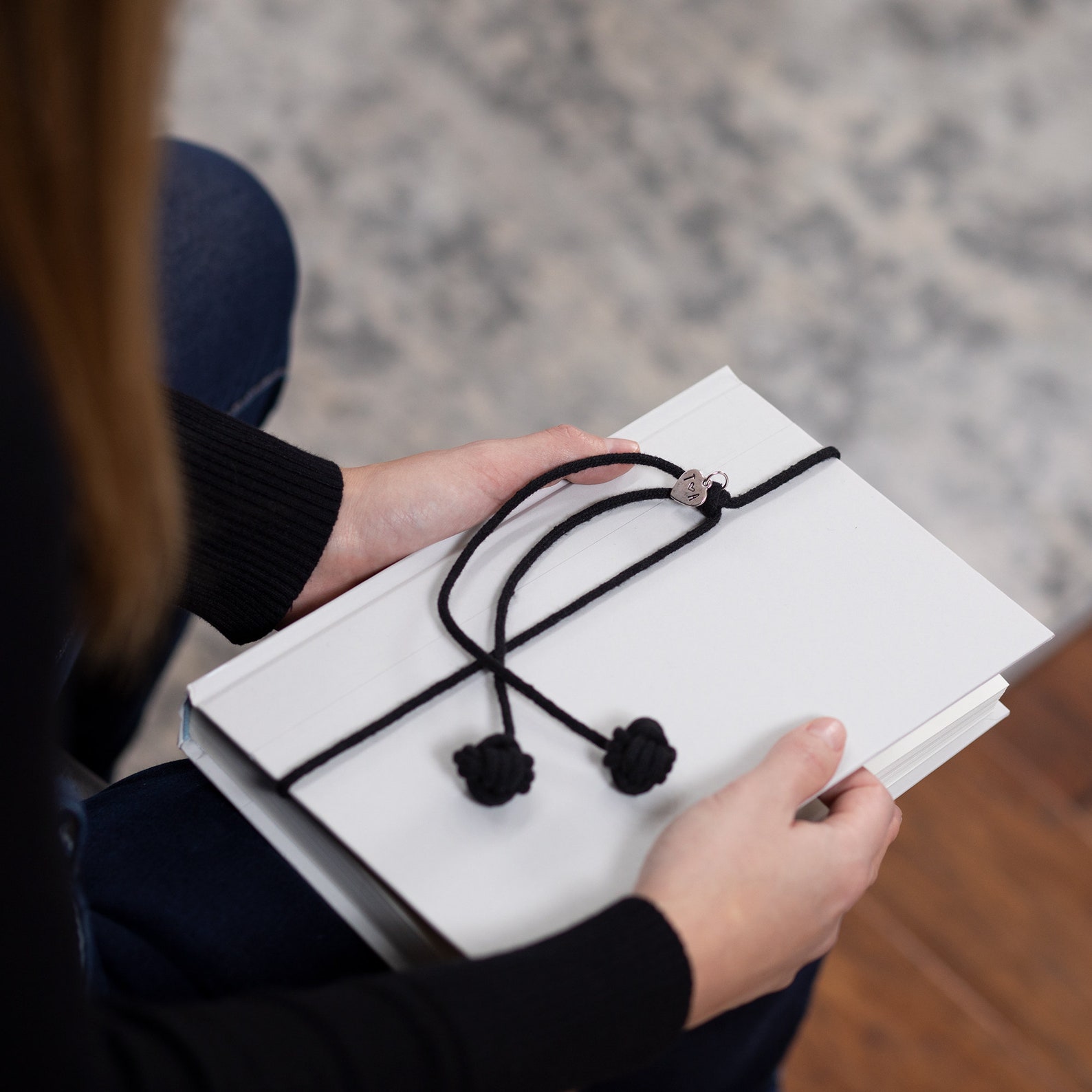 Bookmark- Slide Knot Custom Bookmark, Cotton Cord, Cotton Bookmark ...