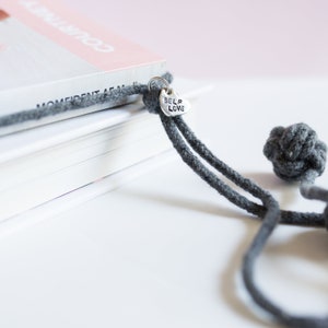Bookmark Slide Knot Custom Bookmark Cotton Cord Cotton - Etsy