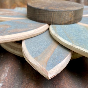 Gray Wooden Wallflower Home Wall Art Handcrafted From Upcycled ...