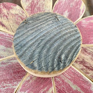 Small Rustic Red Barn Wood Flower Home Wall Art Handcrafted From All ...