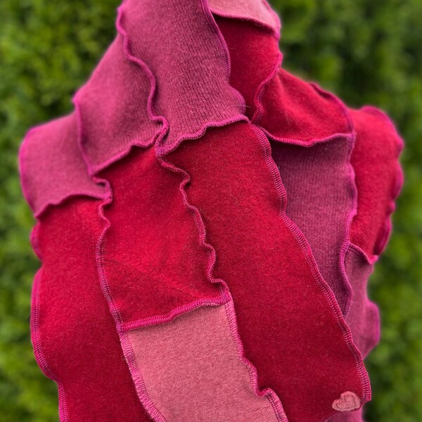 Upcycled Scarf - Etsy