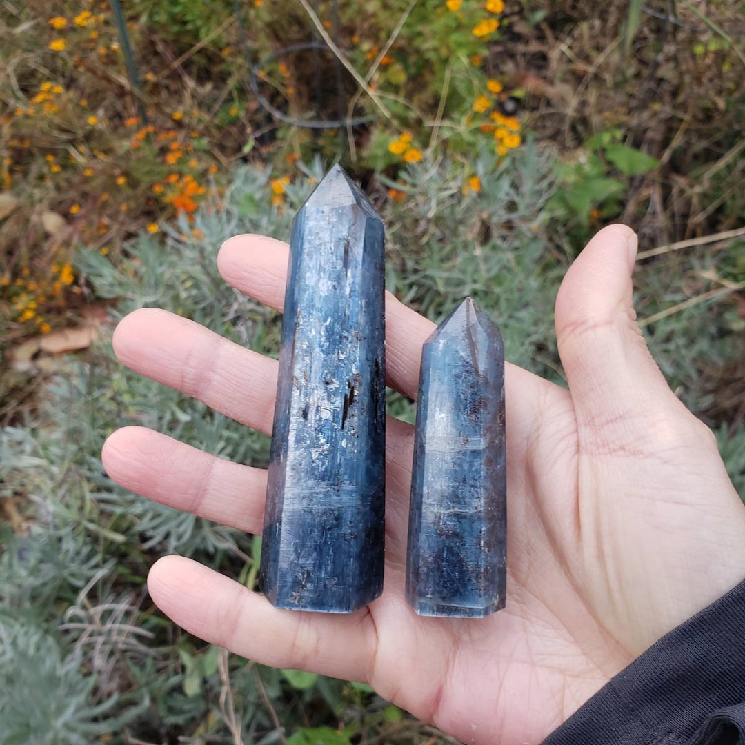 Blue Kyanite Tower - Choose Size - Etsy