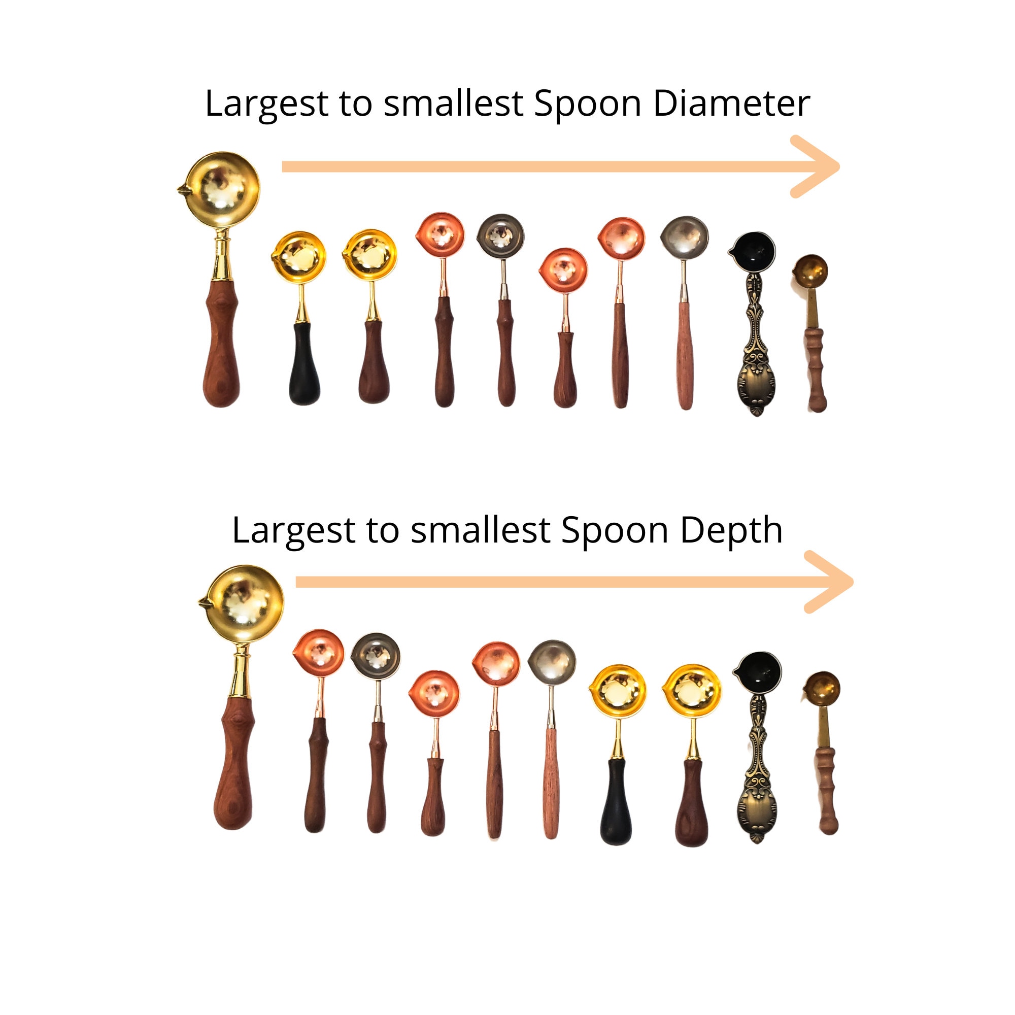 Sealing Wax Melting Spoon choose Spoon - Etsy