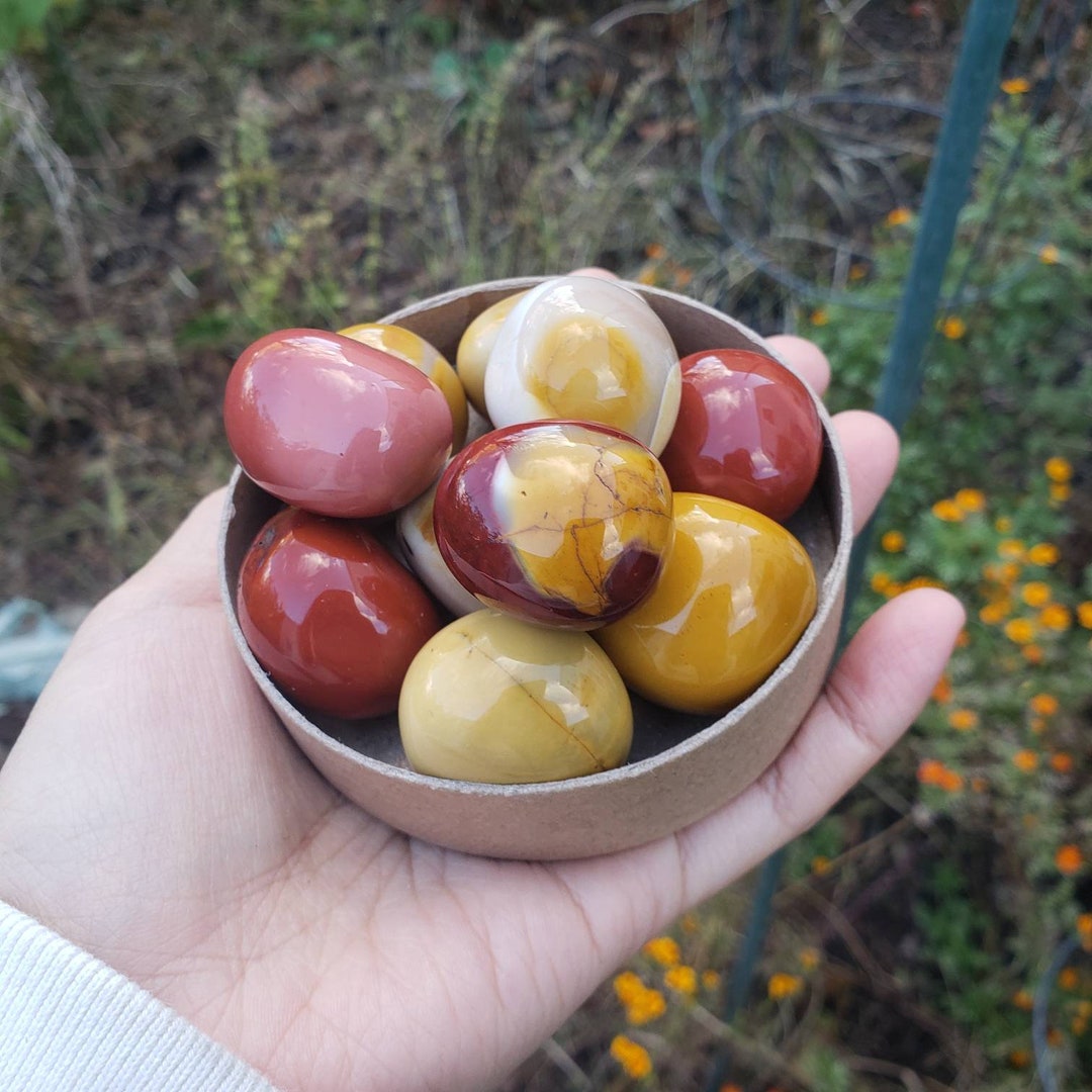 Mookaite Tumble, Jasper, Natural Stone (polished) - Etsy