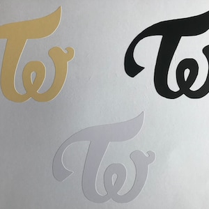 Twice Logo Vinyl Decal Kpop - Etsy Canada