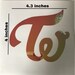 Twice Logo Vinyl Decal Kpop - Etsy Canada