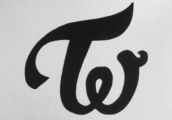 Twice Logo Vinyl Decal Kpop | Etsy