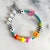 Beaded Fidget Sensory Bracelet for Anxiety Relief/adhd Autism. Rainbow ...