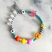 Beaded Fidget Sensory Bracelet for Anxiety Relief/adhd Autism. Rainbow ...