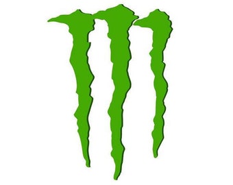 Monster decal | Etsy