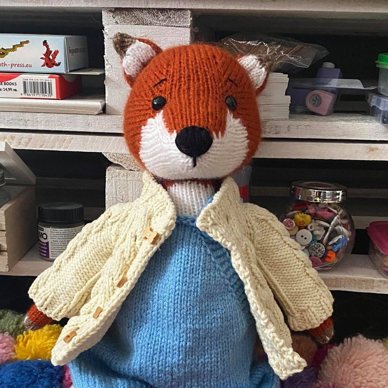 Knitted Stuffed Toy - Etsy