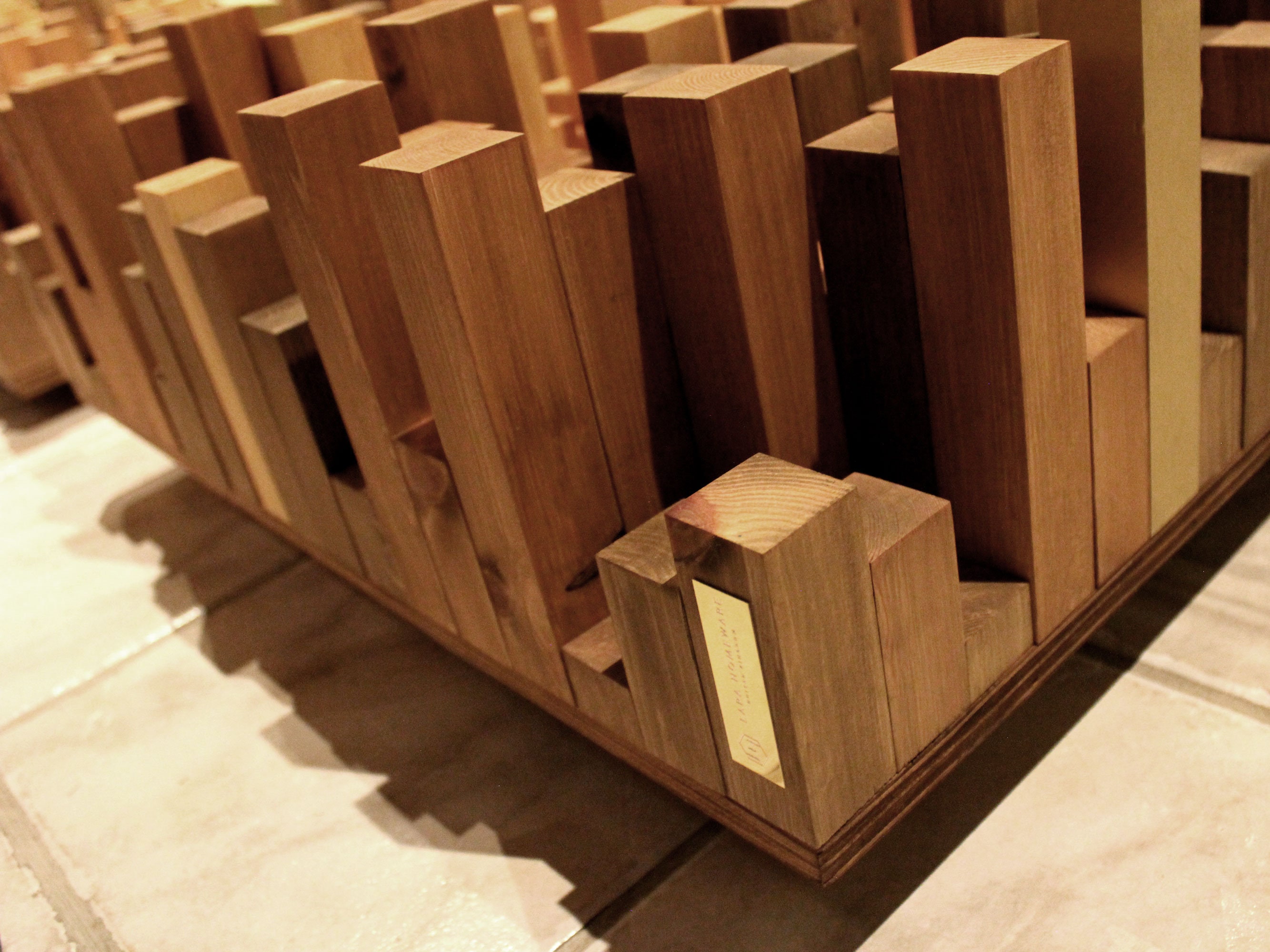 Quadratic Wood Wall Art 3D Wall Art Sound Diffuser Modern Wall Art for ...