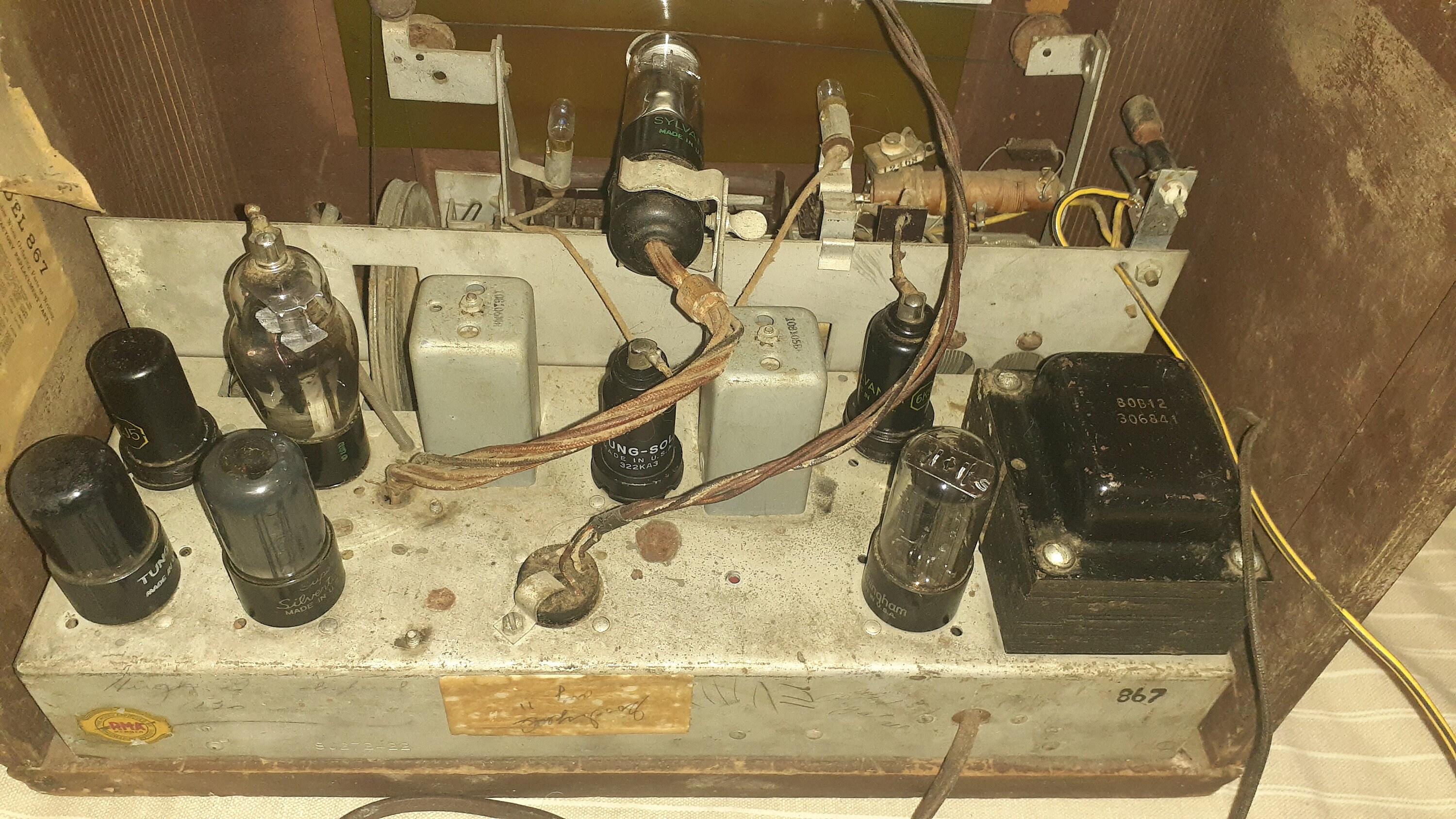 Vintage Rare 1940 Coronado Model 867 Series A AM & SW 5.5-18mhz ...