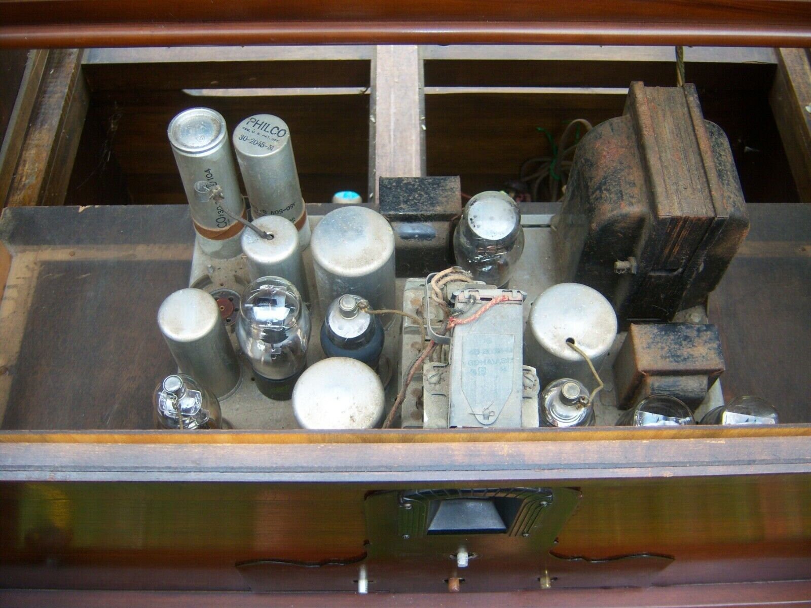 Rare Ornate 1920s Federal Radio Model F45-60 Orthosonic Tall Cabinet ...