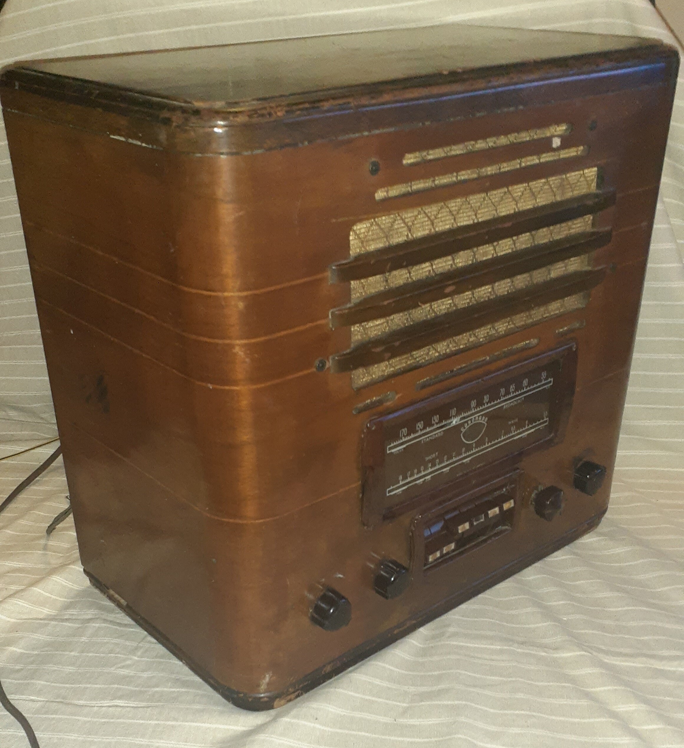 Vintage Rare 1940 Coronado Model 867 Series A AM & SW 5.5-18mhz ...