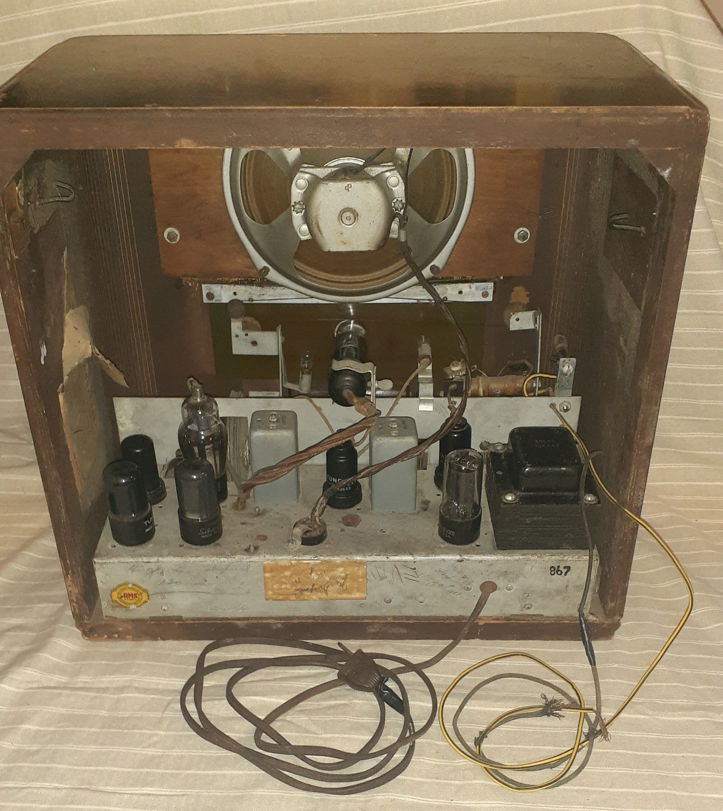 Vintage Rare 1940 Coronado Model 867 Series A AM & SW 5.5-18mhz ...