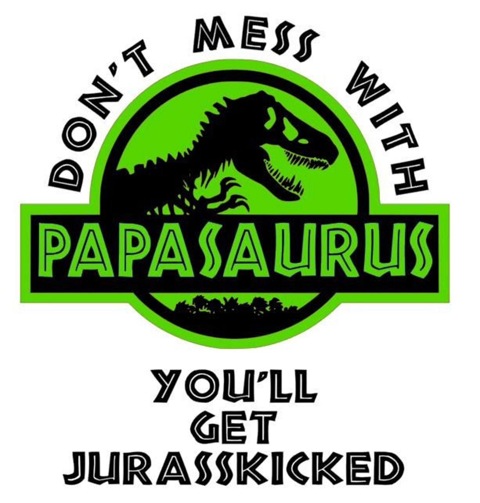 Papasaurus Digital File Svg Cutting File Silhouette Cricut - Etsy Norway