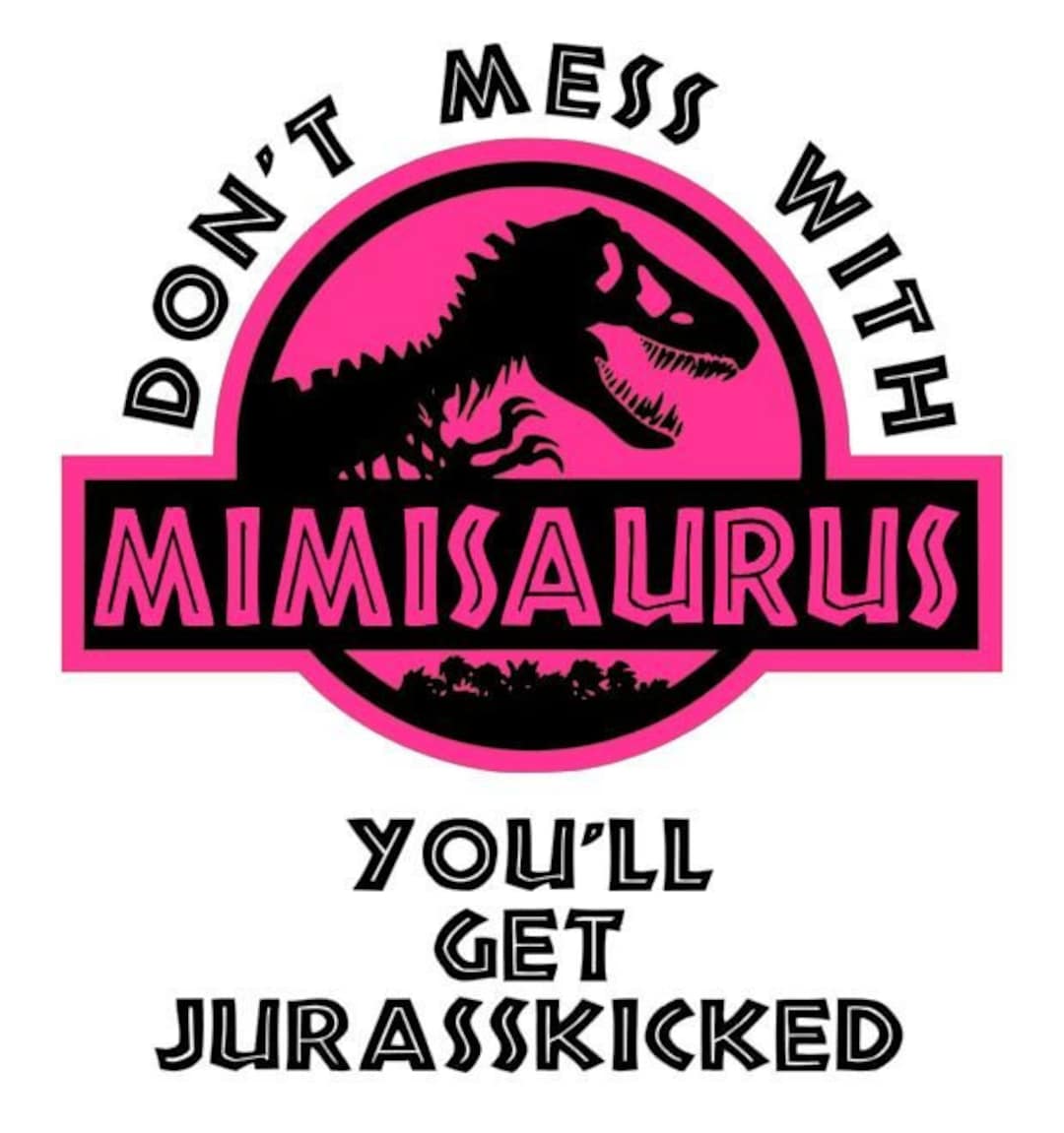 Mimisaurus Digital Cutting File, Silhouette, Cricut, Svg File - Etsy