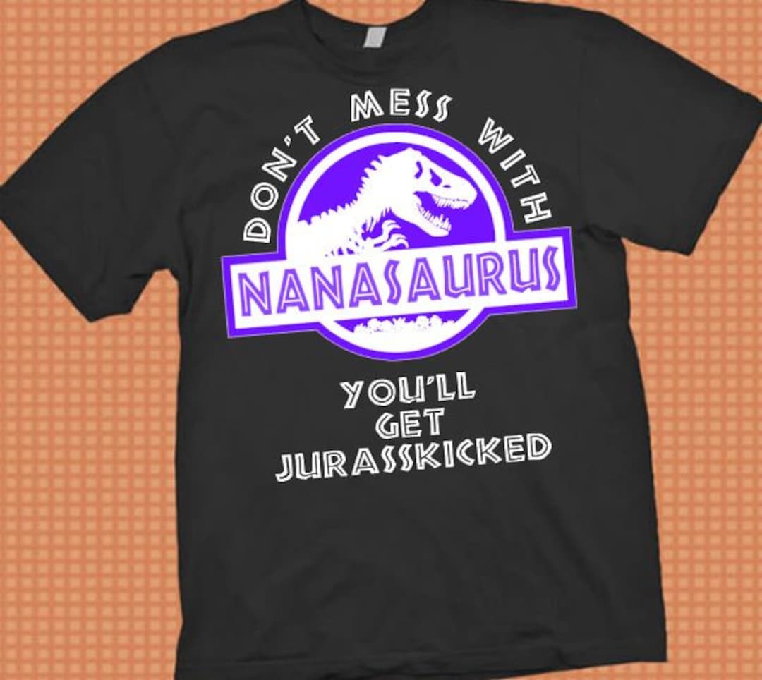 Nanasaurus Digital File, SVG, Cutting File, Silhouette, Cricut - Etsy