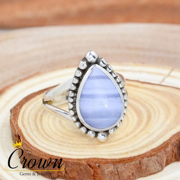 Shop Blue Lace Agate Online - Etsy
