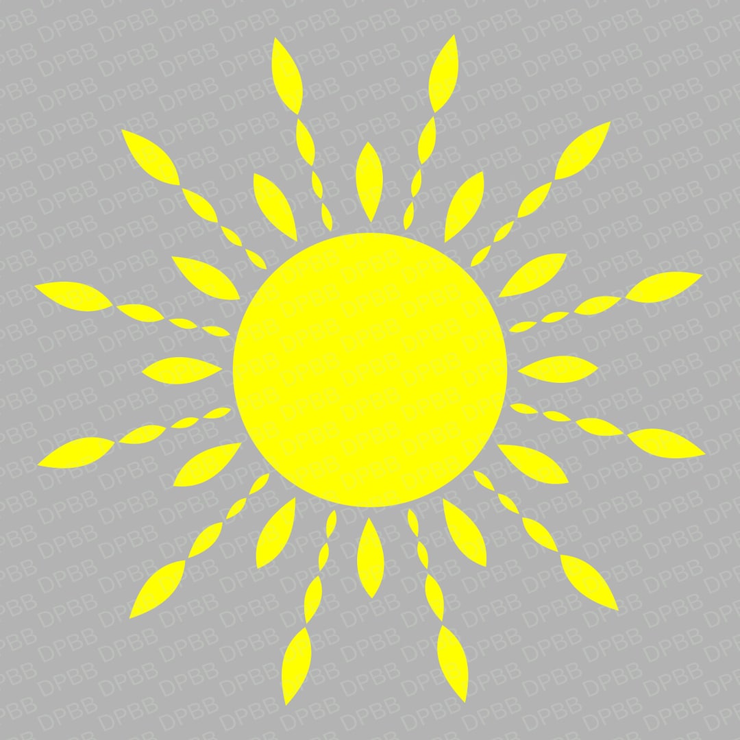 Sun Svg, Sunshine Svg, Sun Png, Sun Rays Png, Sun Burst Clipart, - Etsy