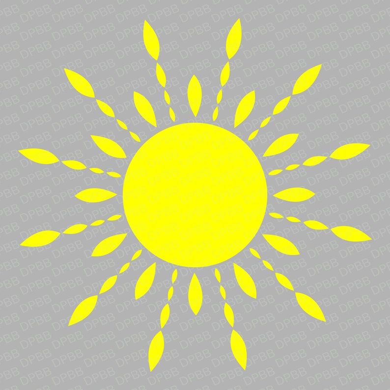 Sun Svg, Sunshine Svg, Sol Png, Rayos del Sol Png, Sol Ráfaga Clipart ...
