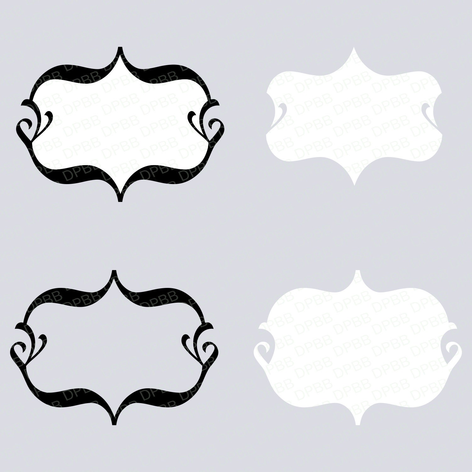 Fancy Picture Frame Png