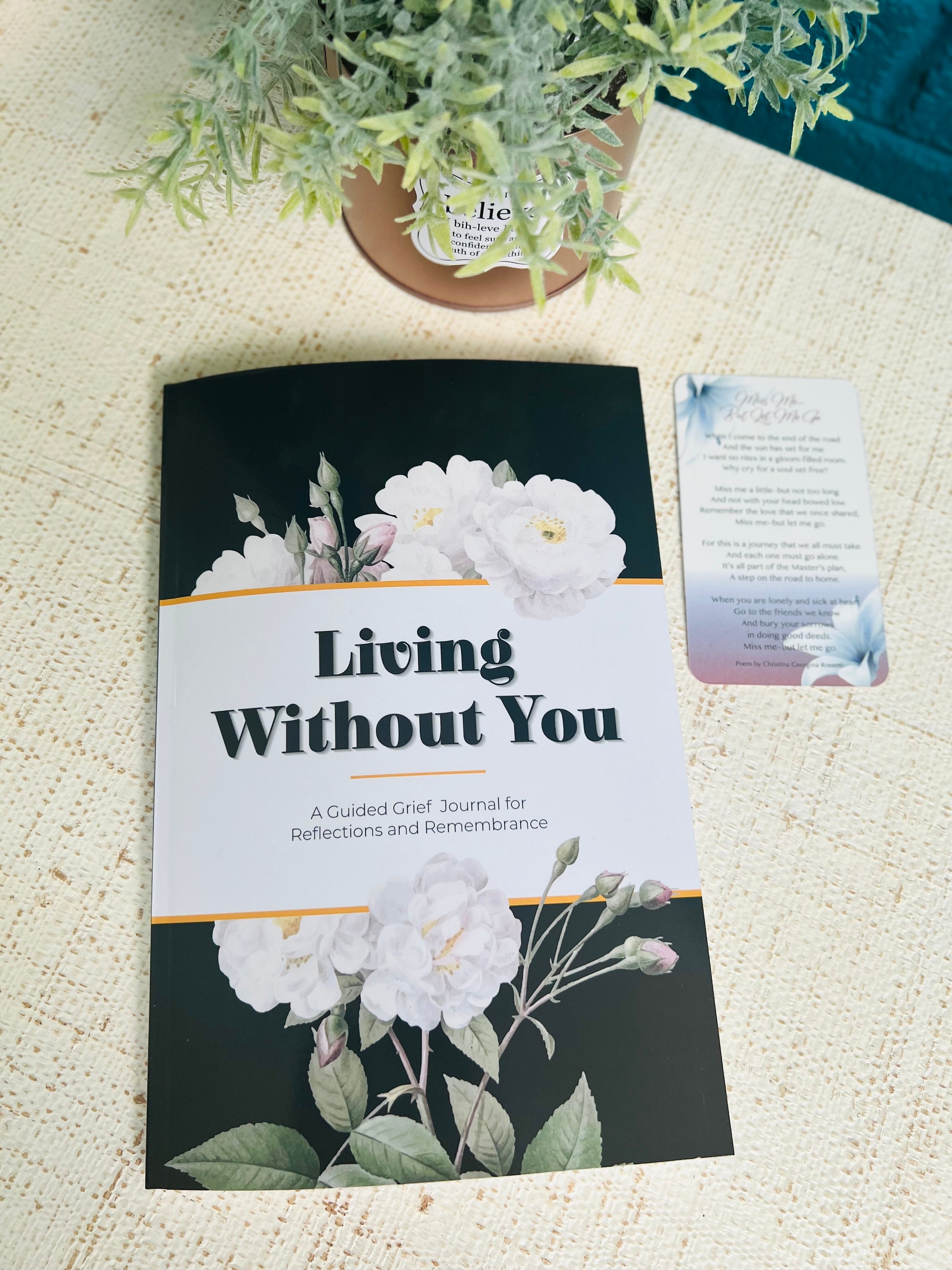 Grief Journal | Paperback Writing Prompts for Bereavement — HONORING MS ...