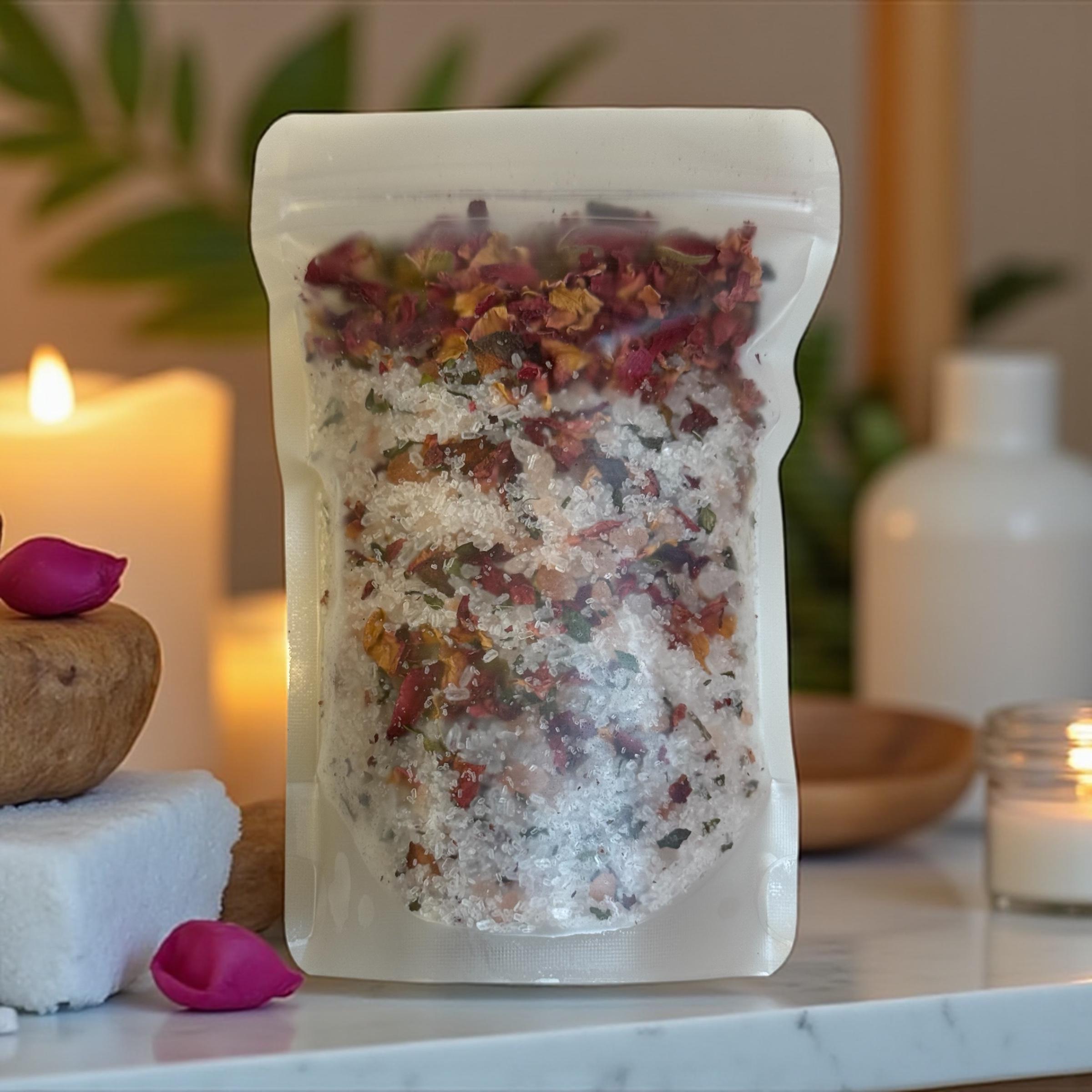 Grief Self Care Ritual Kit |cooling Menthol Epsom Salt Foot Soaks for ...