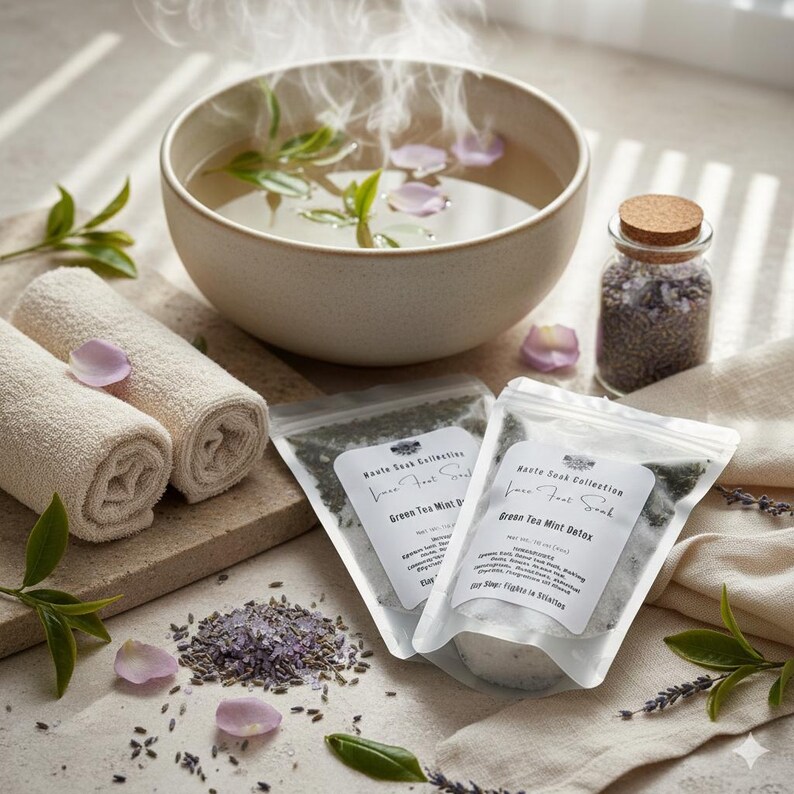 Couples Foot Soak Set – Valentine’s Edition | Relax, Detox & Unwind ...