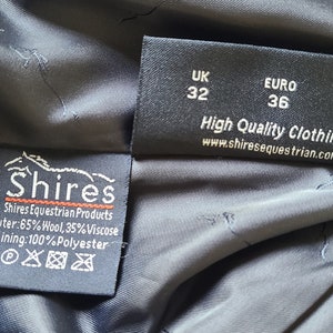 SHIRE'S Blue Tweed Hunting Jacket, Size 4R US, Euro 36 - Etsy