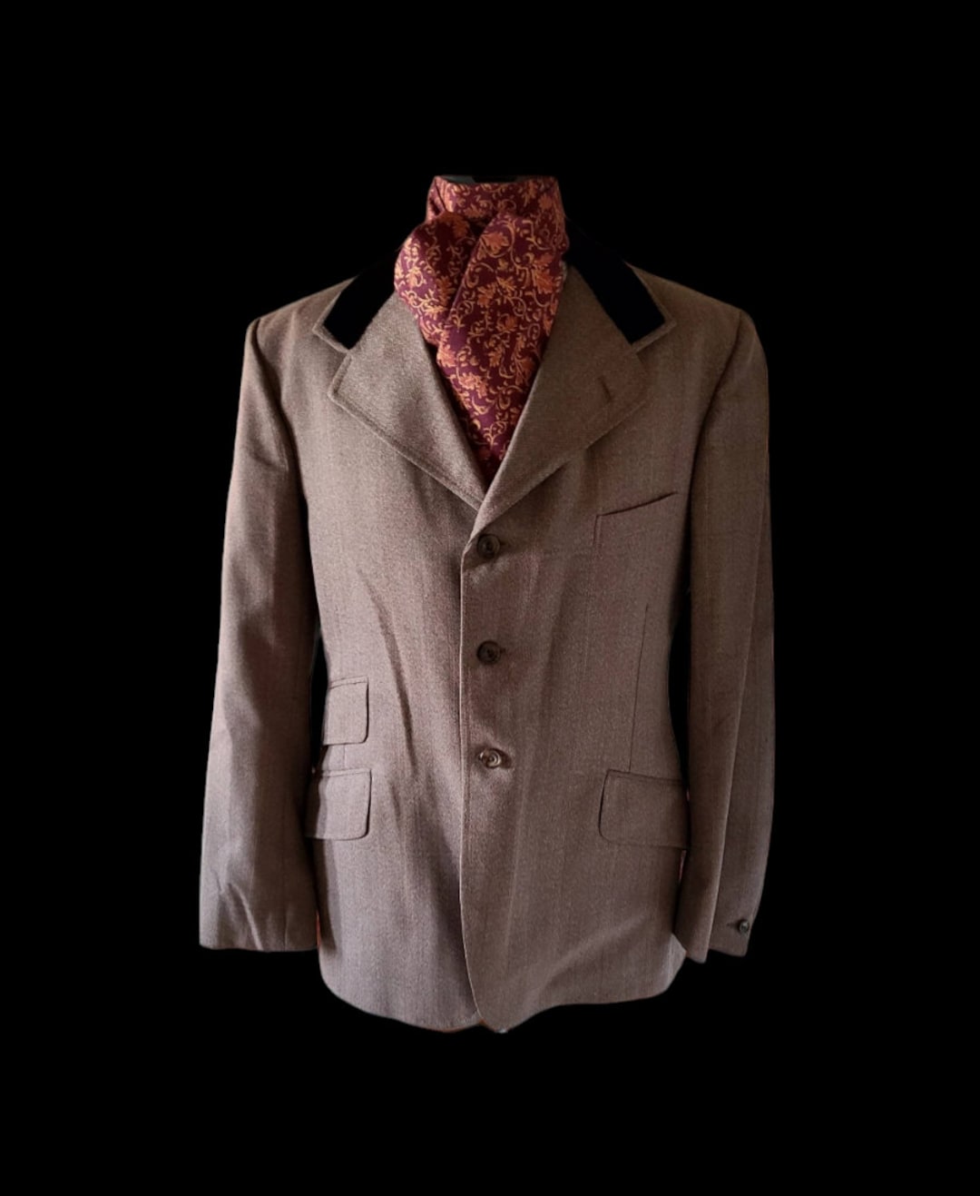 PYTCHLEY Brown Tweed Hunting Jacket, Size 40R Men's - Etsy