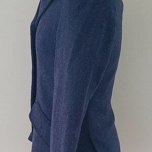 SHIRE'S Blue Tweed Hunting Jacket, Size 4R US, Euro 36 - Etsy