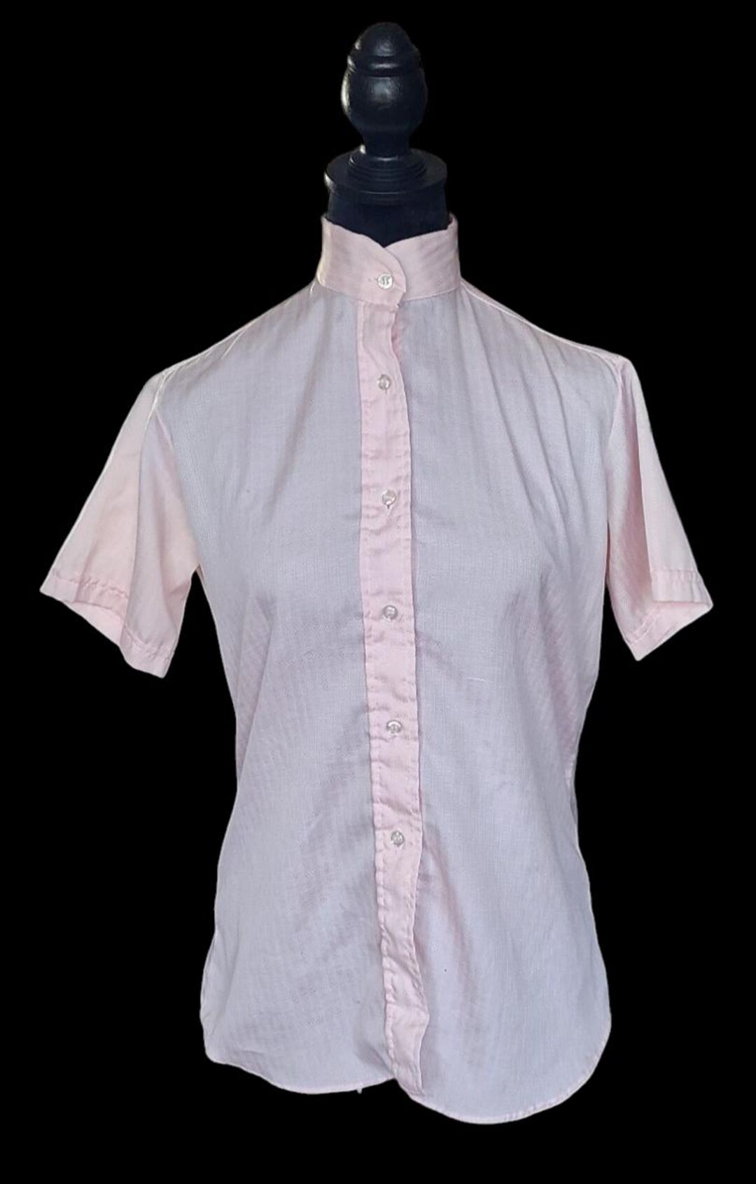 NO NAME (no Name Tag Found) Peach Pink Huntshirt. No Ratcatcher Collar ...