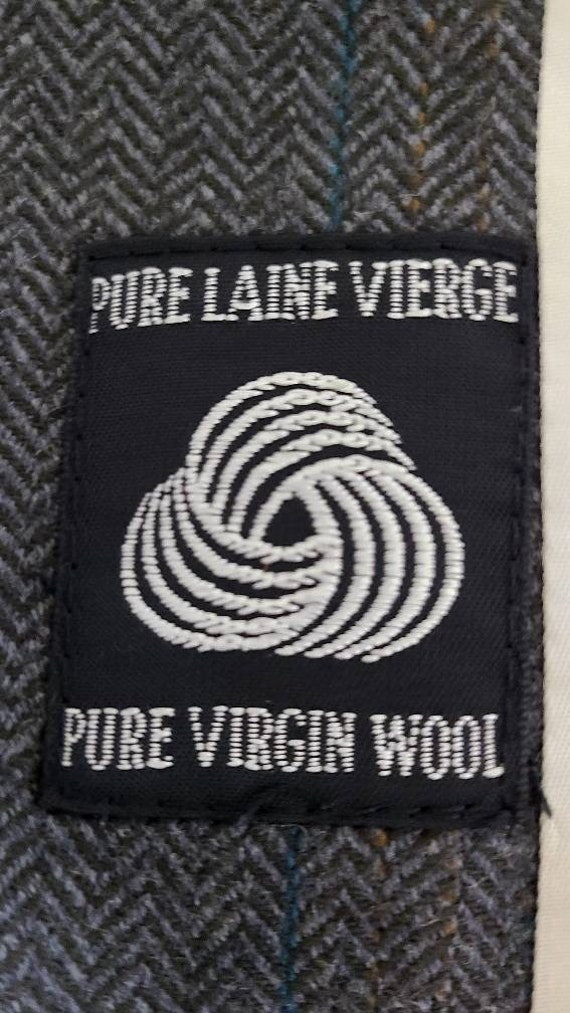 GRAND PRIX Blue Grey Tweed Fox Hunting Jacket, Size 1… - Gem