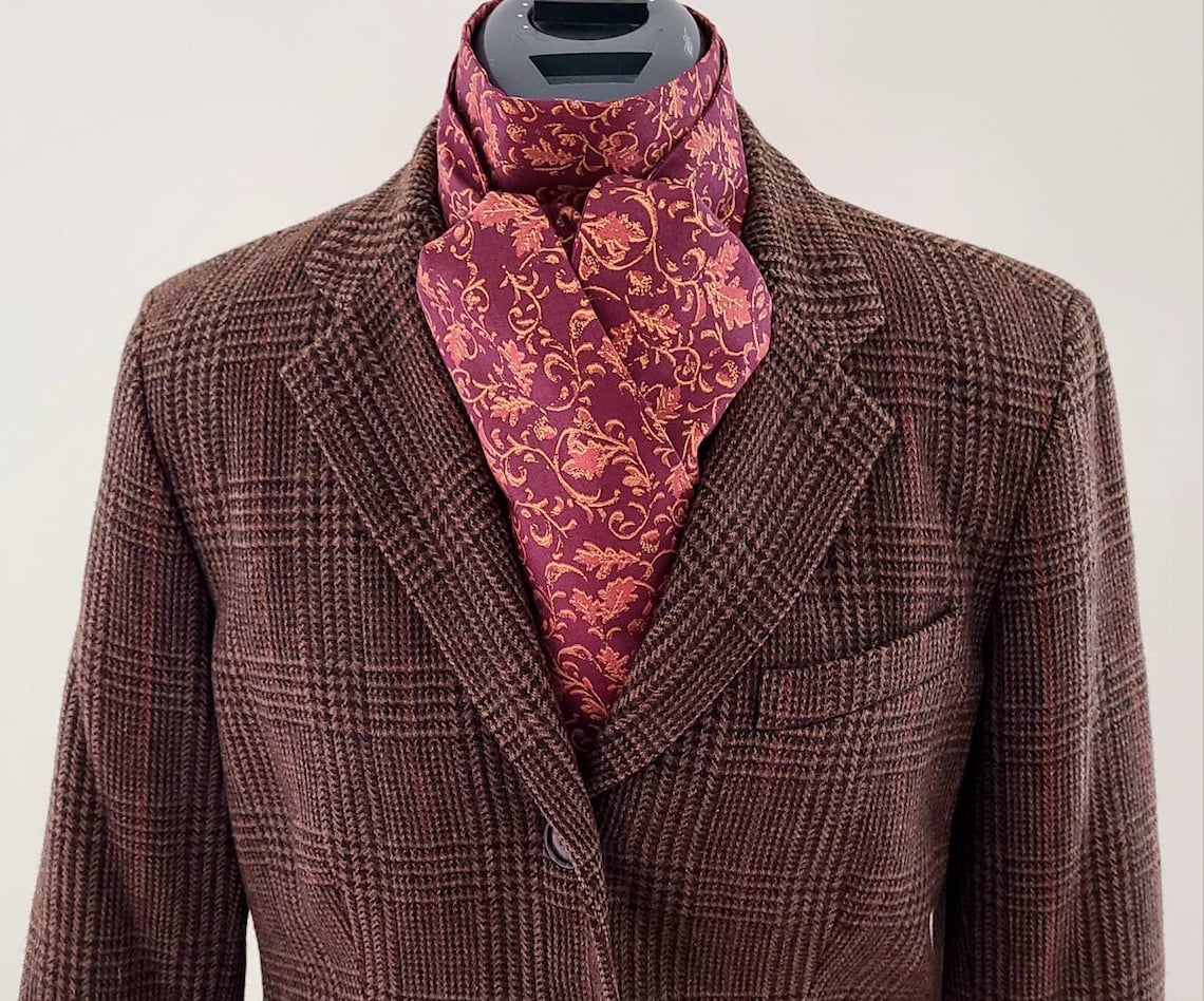 CHAPS Darkbrown Tweed Hunting Jacket Size 10 Womans - Etsy