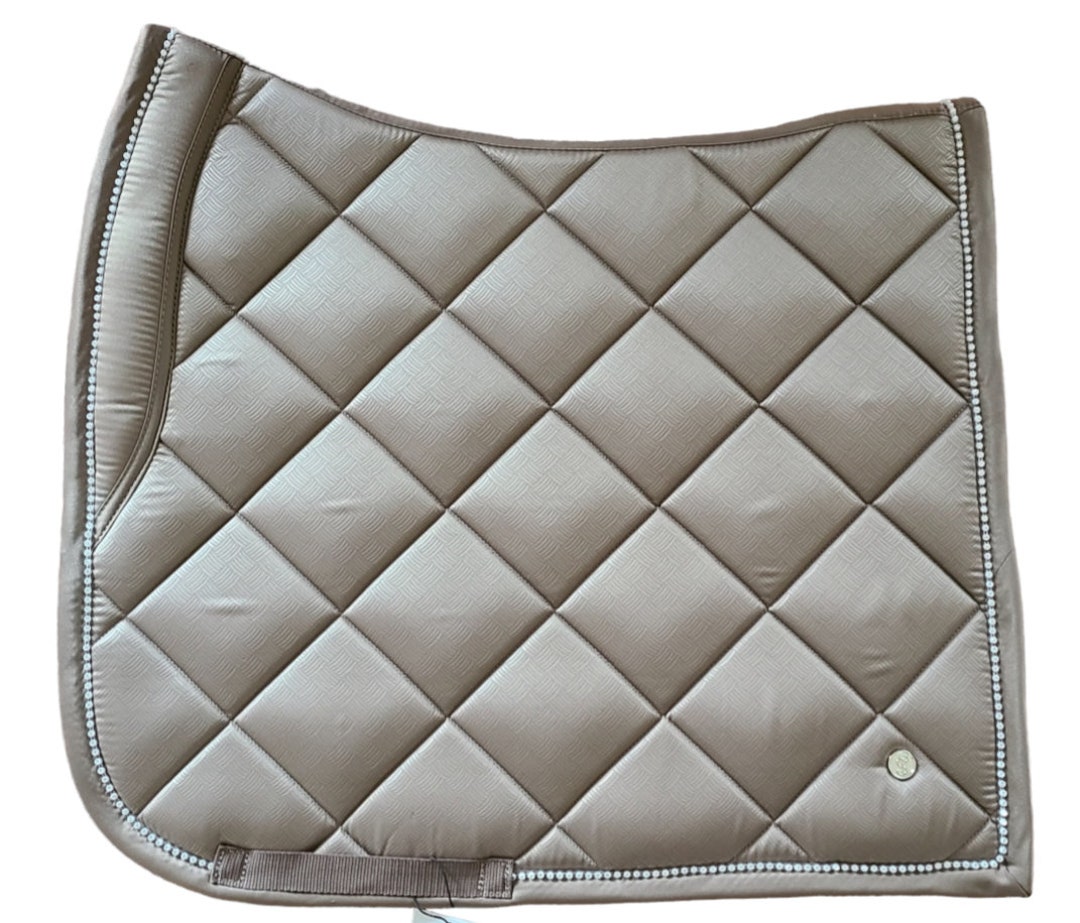 PS of SWEDEN Full Size Plait Print Dressage Saddle Pad, Beige new Free ...