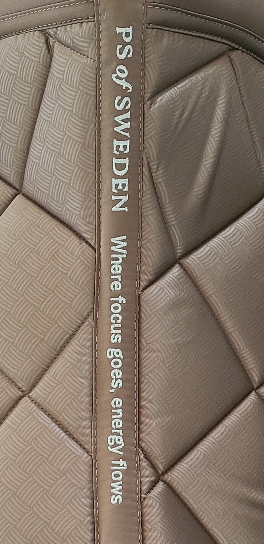 PS of SWEDEN Full Size Plait Print Dressage Saddle Pad, Beige new Free ...