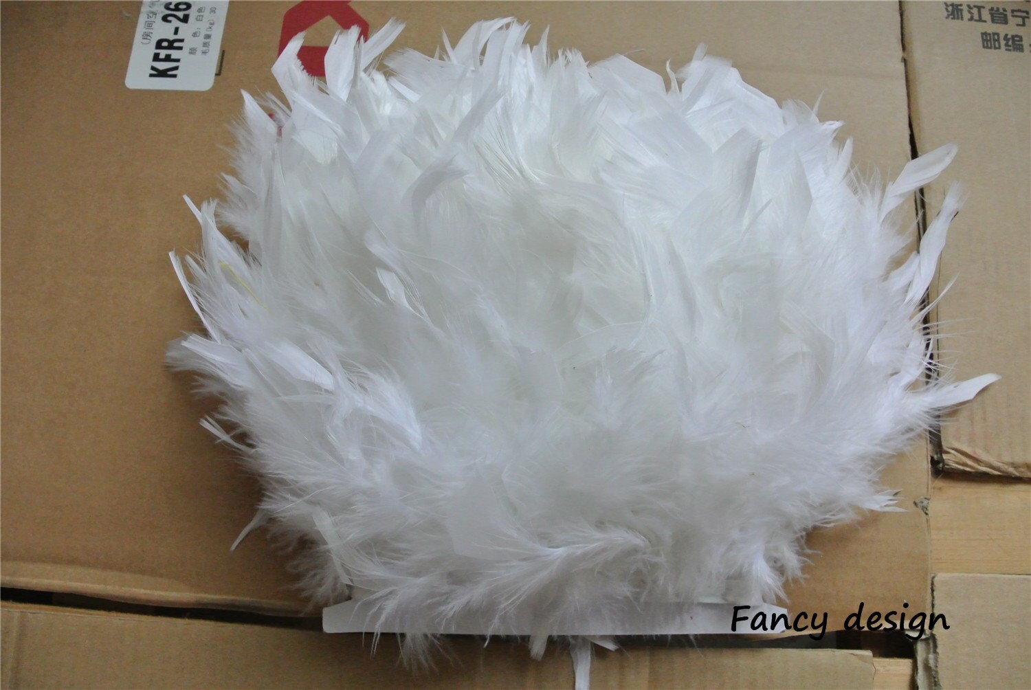 10 Yards White Chandelle Feather Trim 10 Yards Trim - Etsy