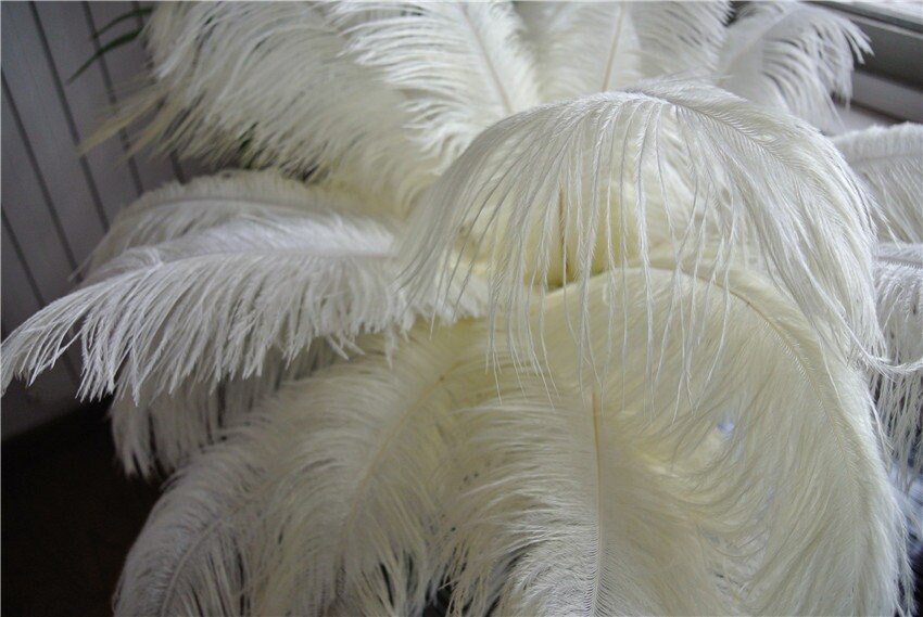 Ivory Ostrich Feather 100 Pcs for Wedding Party Centerpiece - Etsy