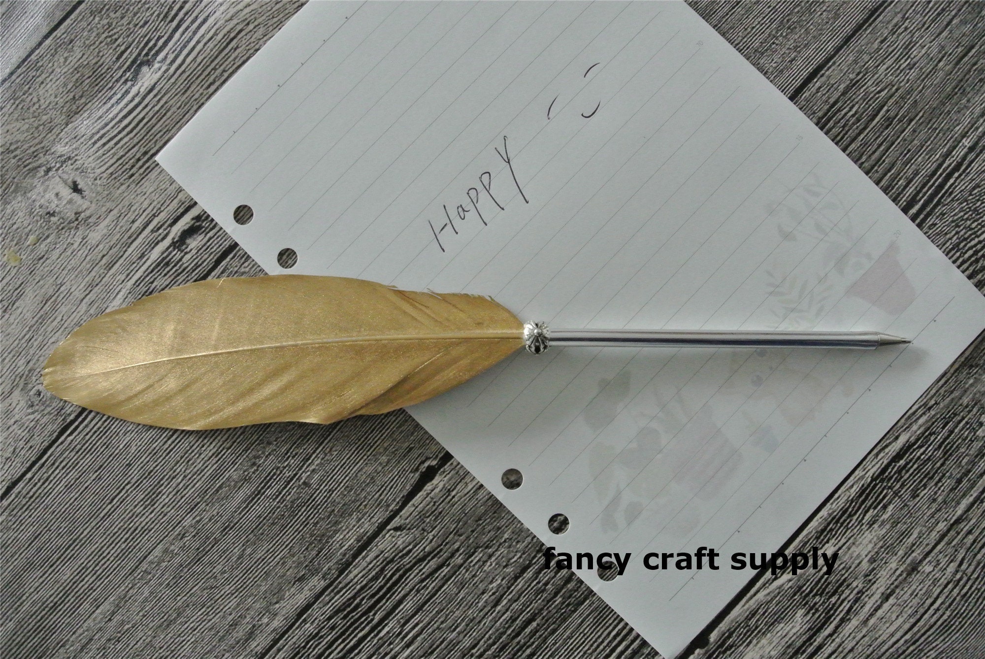 2 Stück Gold Farbe Hochzeit Feder Kugelschreiber Goldene - Etsy.de