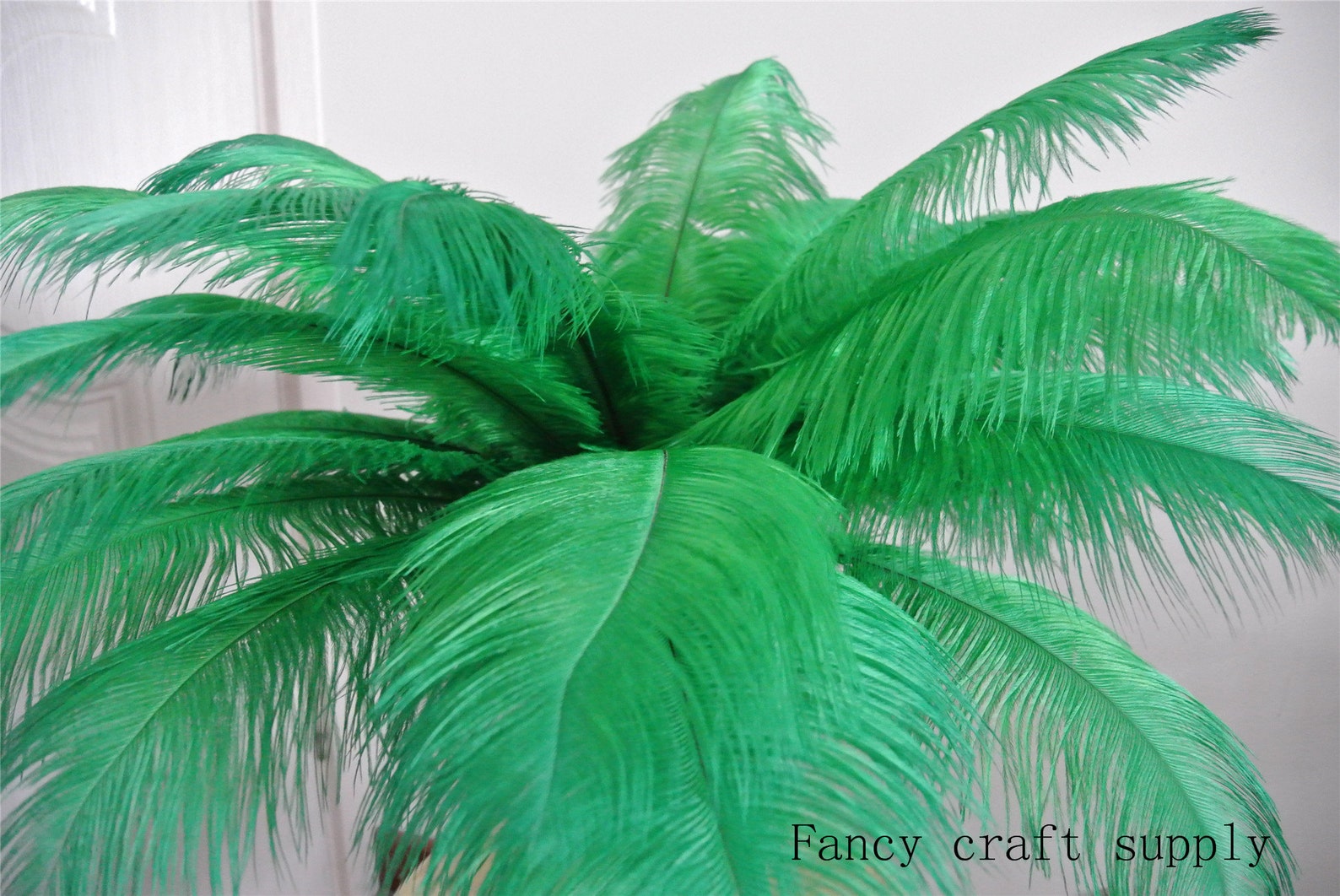 Kelly Green Dark Green Ostrich Feather Ostrich Plume 100 Pcs for ...