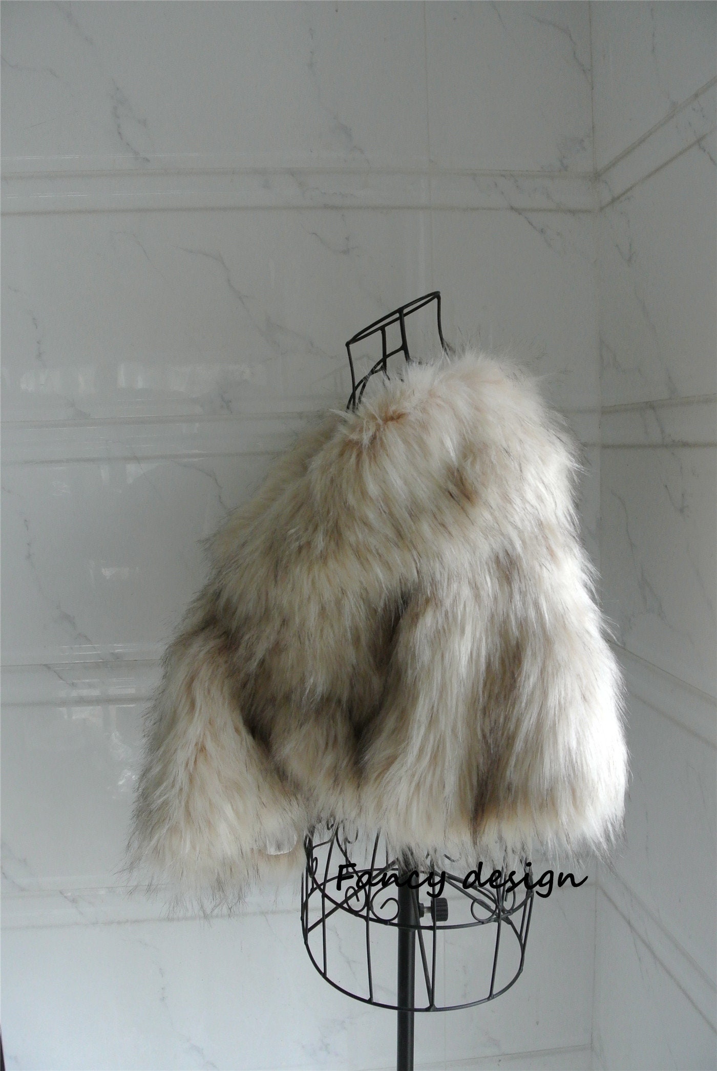 Blush pink faux fur bridal wrap Fur Wrap Bridal Faux Fur Stole | Etsy