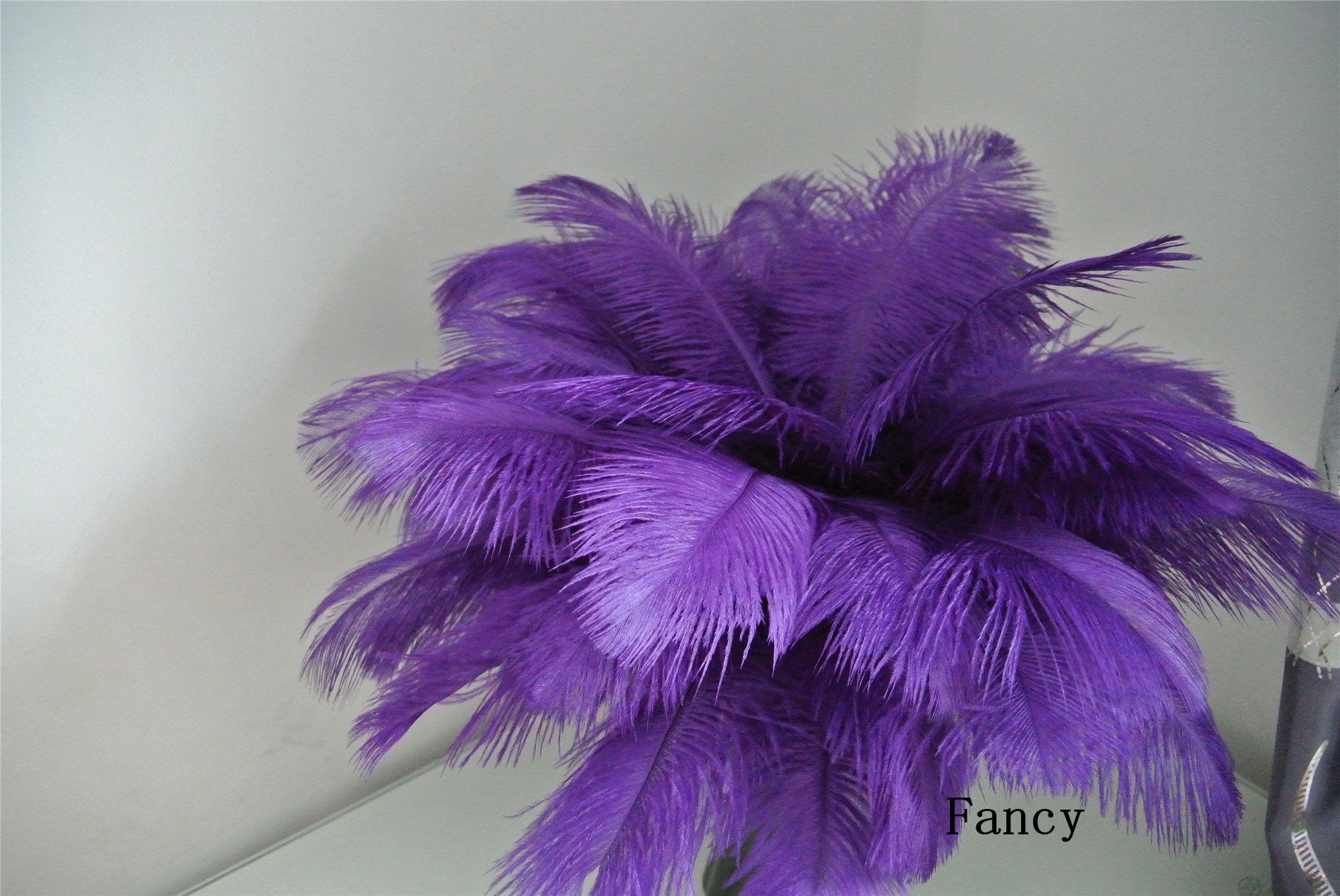 Purple Ostrich Feather Ostrich Plume 100 Pcs for Wedding Party - Etsy