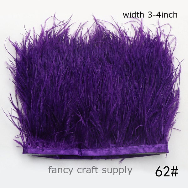 Purple Ostrich Feathers - Etsy