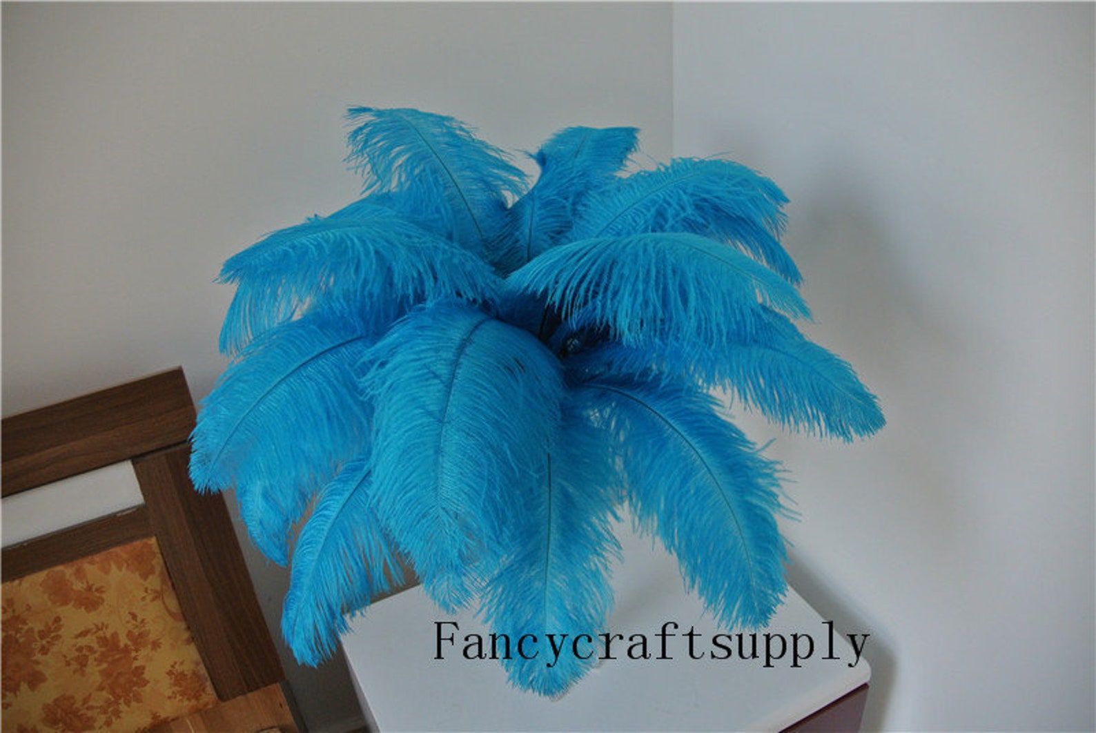 Turquoise Ostrich Feather 50 Pcs 5-20inches for Wedding Party - Etsy