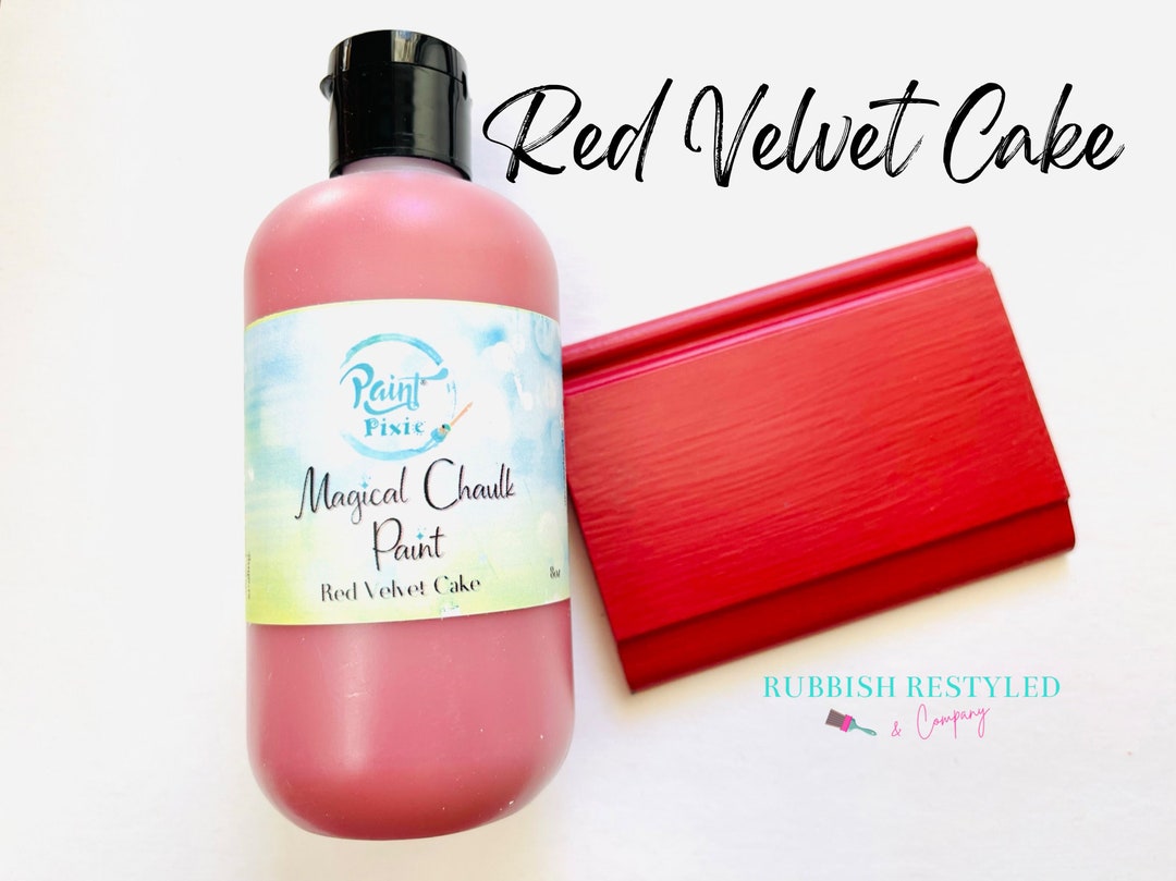 Red Velvet Paint Pixie Magical Chaulk Paint - Etsy
