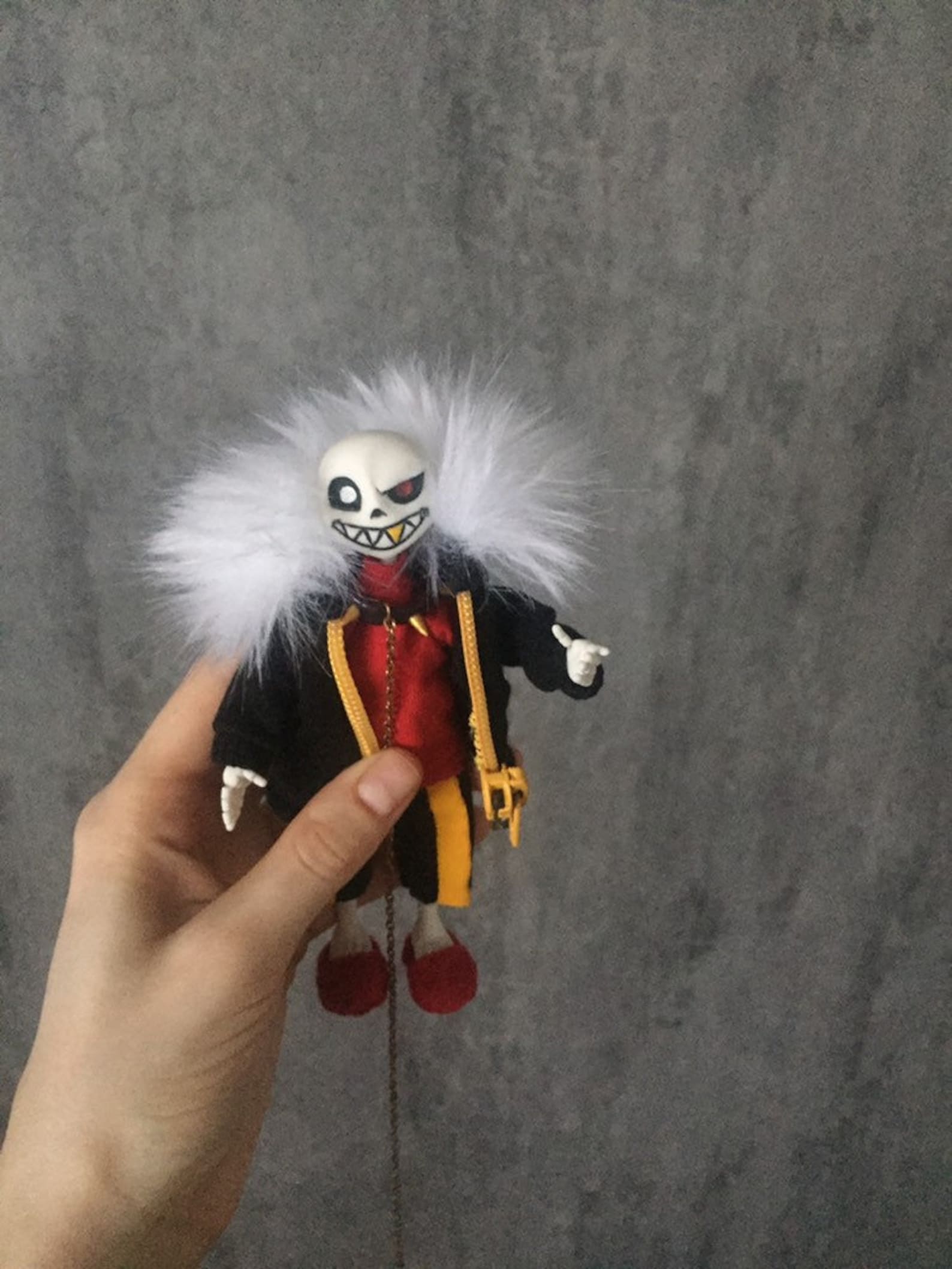 Underfell Sans Undertale Game Character Collectible Figurine | Etsy UK